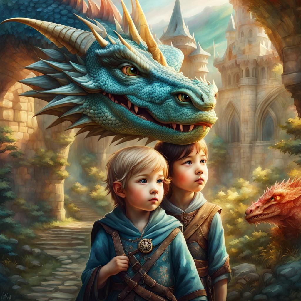 Dungeons & Babies & Dragons - AI Generated Artwork - NightCafe Creator