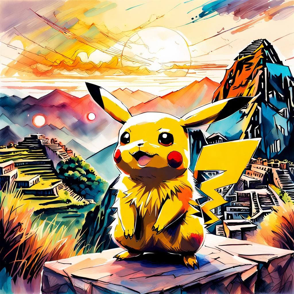 PIKACHU-PICCHU - AI Generated Artwork - NightCafe Creator