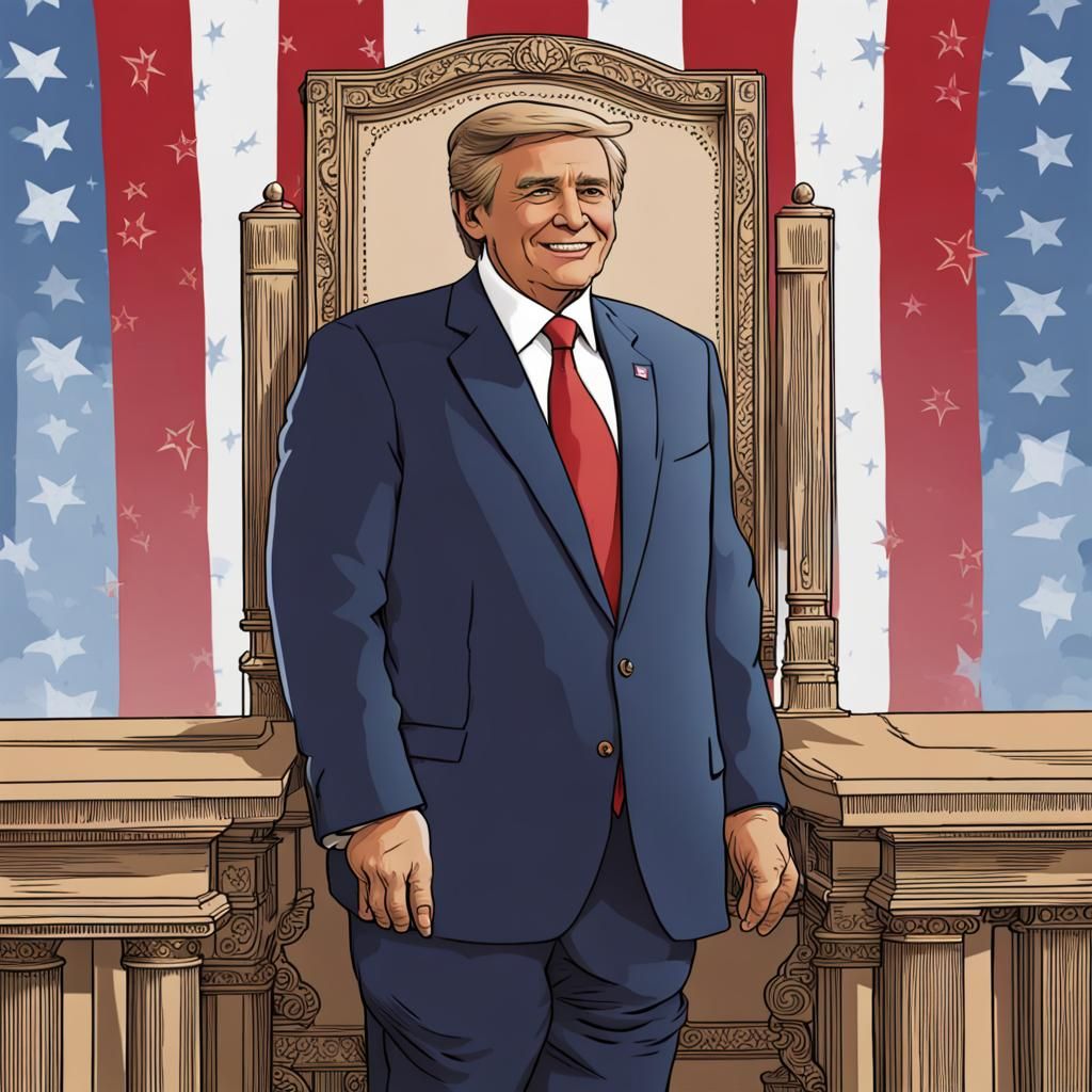 Donald Trump - AI Generated Artwork - NightCafe Creator