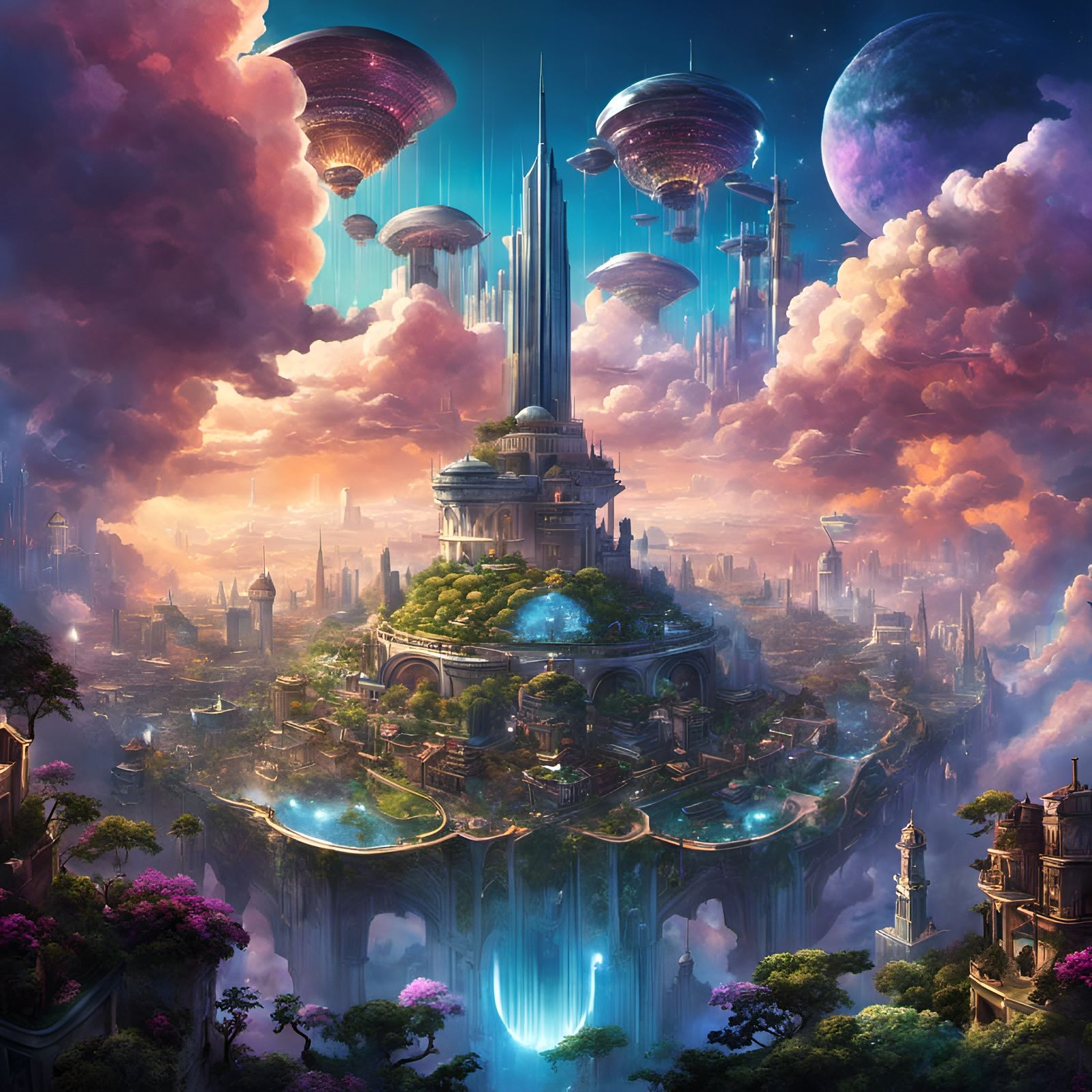 Like a beacon - AI Generated Artwork - NightCafe Creator