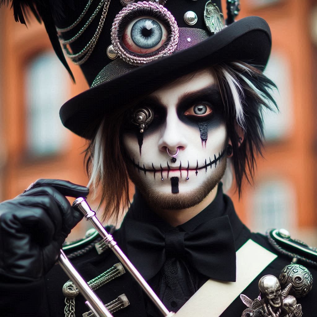 Goth - AI Generated Artwork - NightCafe Creator