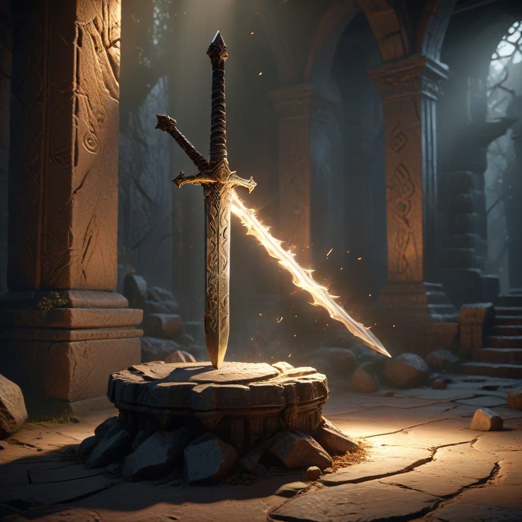 Sword What ?? - Ethereal Sword of Ancient Lore in a Mystic C...
