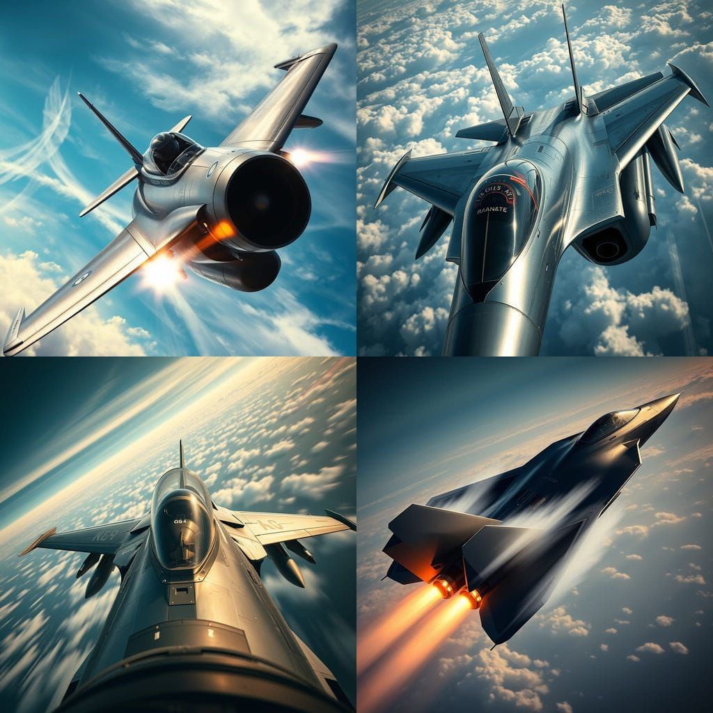 Hyper Realistic Jet Engine Soundscape with Thrilli... - AI Art