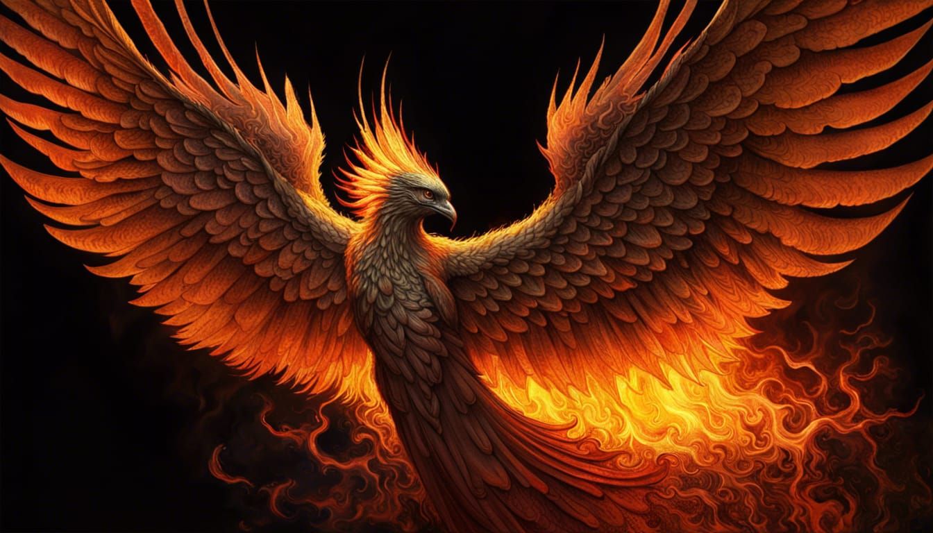 Phoenix - AI Generated Artwork - NightCafe Creator