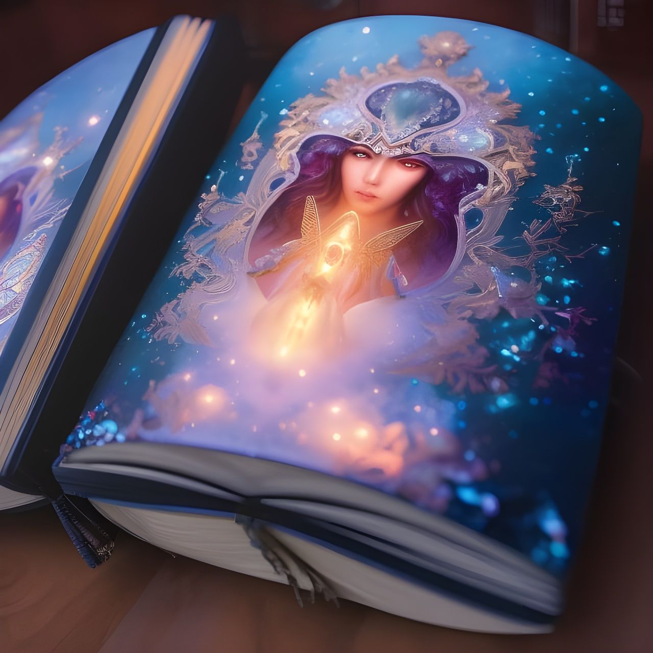 Magic Book - AI Generated Artwork - NightCafe Creator