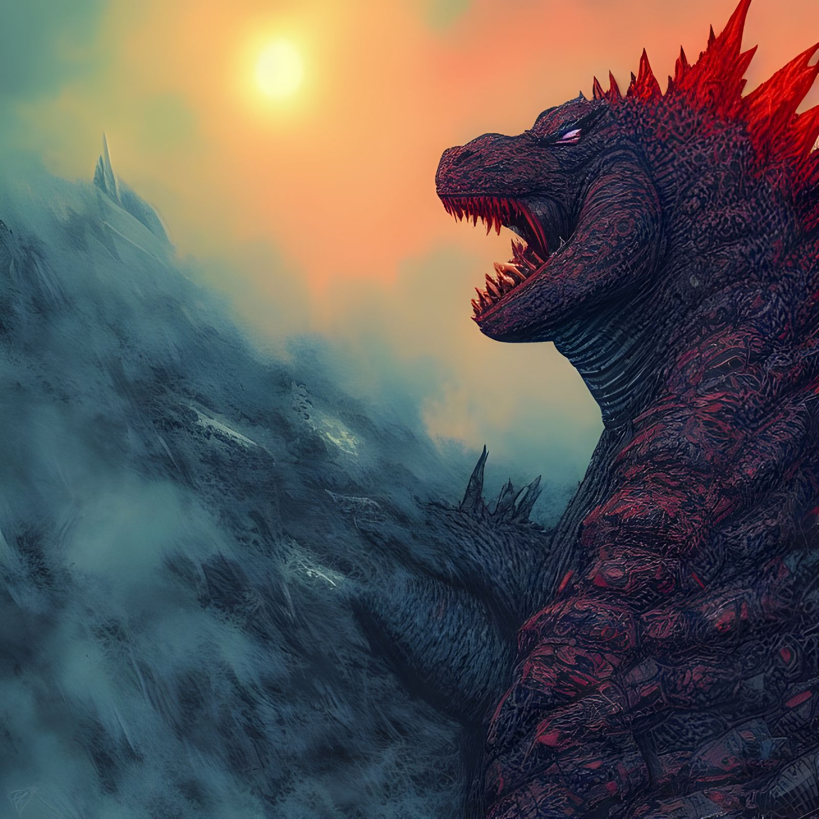 Gojira - AI Generated Artwork - NightCafe Creator