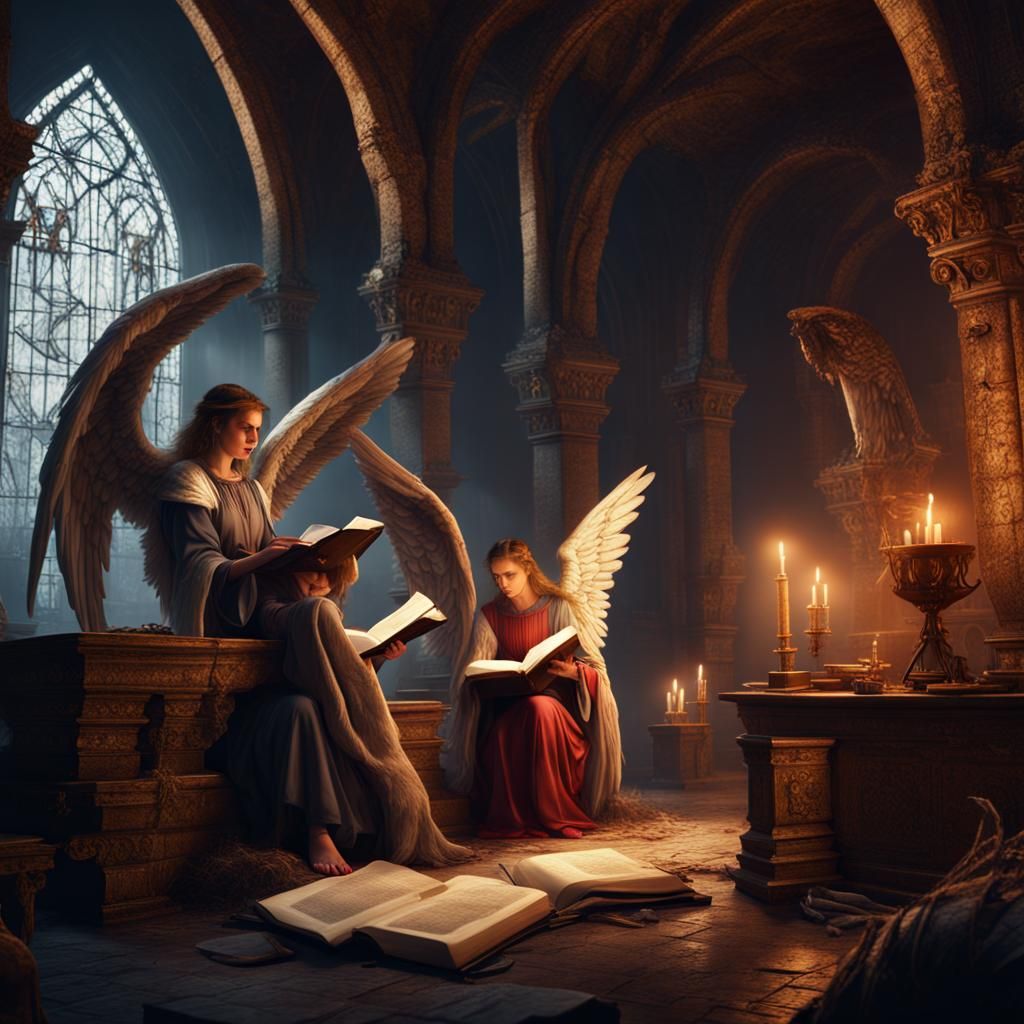 angels - AI Generated Artwork - NightCafe Creator