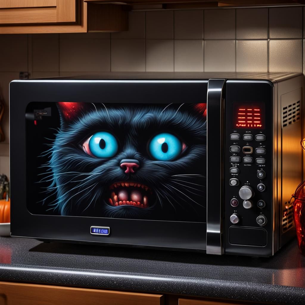 Scary Microwave Oven