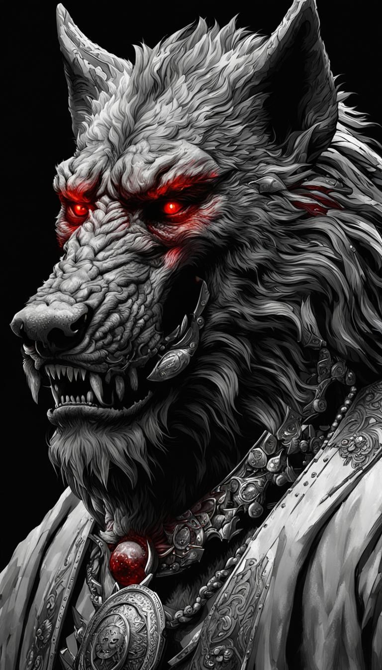 Werewolf - AI Generated Artwork - NightCafe Creator