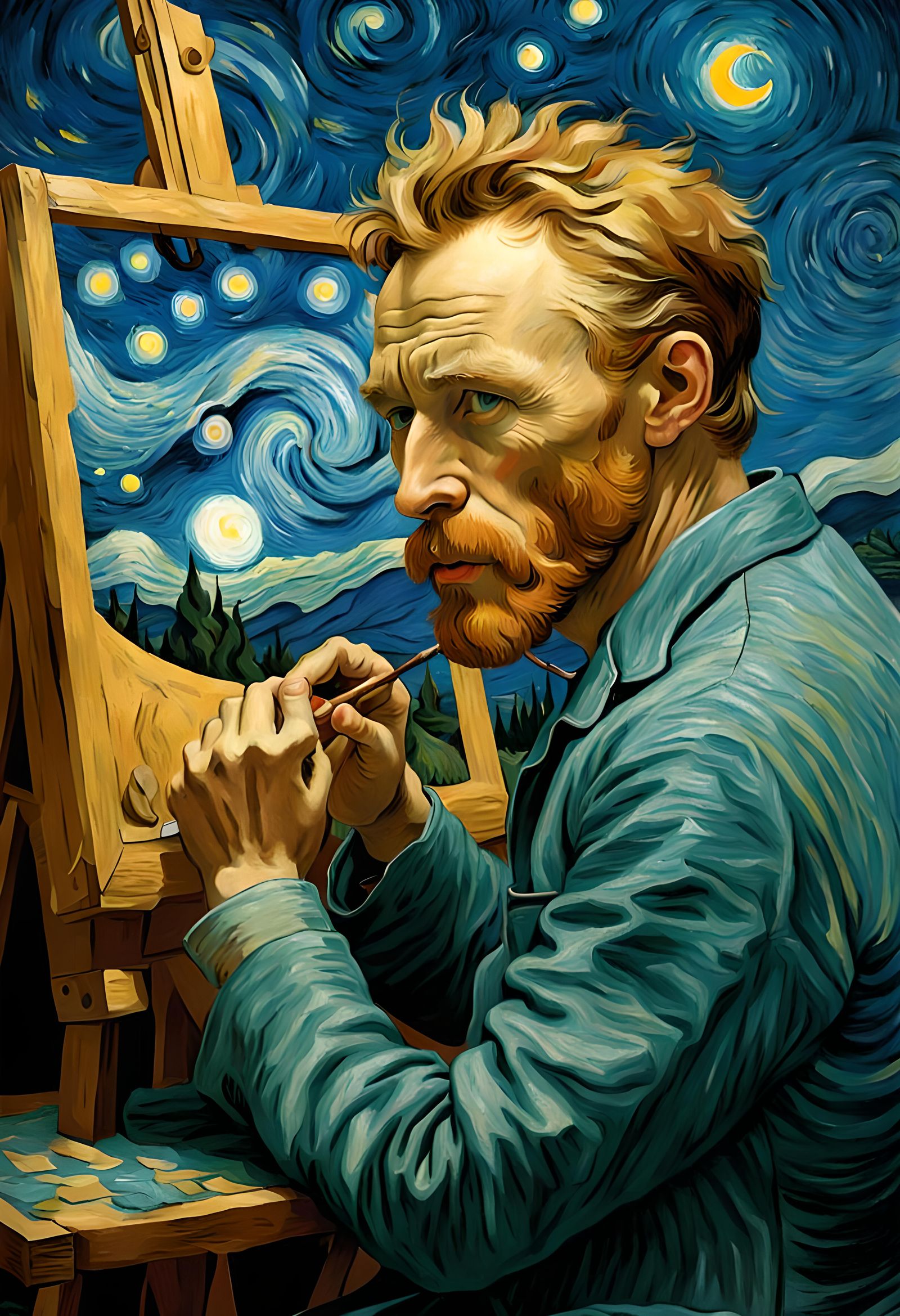 Van Gogh - AI Generated Artwork - NightCafe Creator