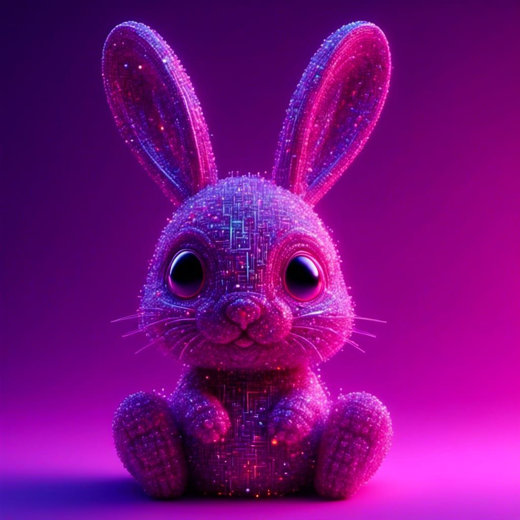 Cybunny - AI Generated Artwork - NightCafe Creator