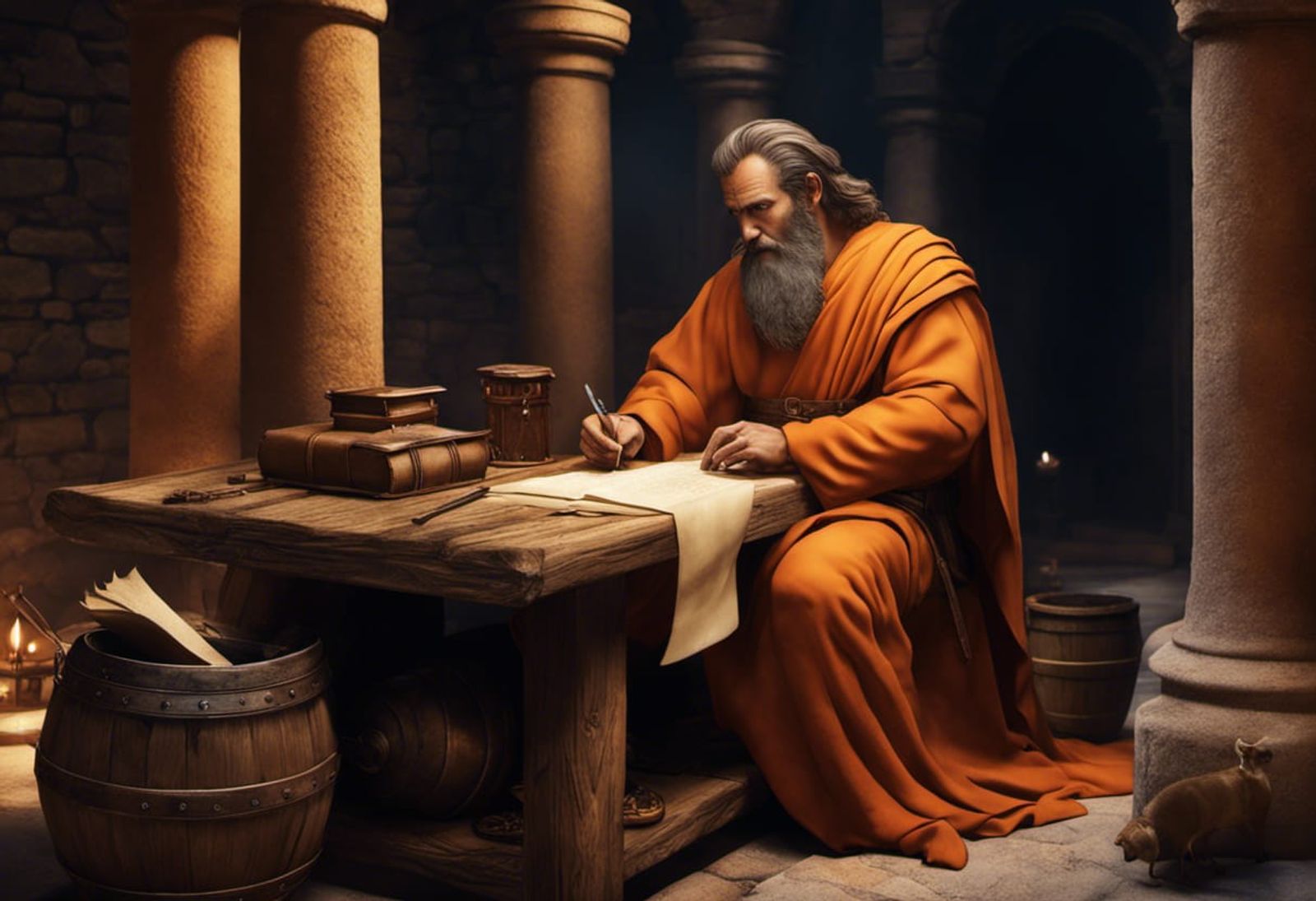 Apostle Paul In Prison