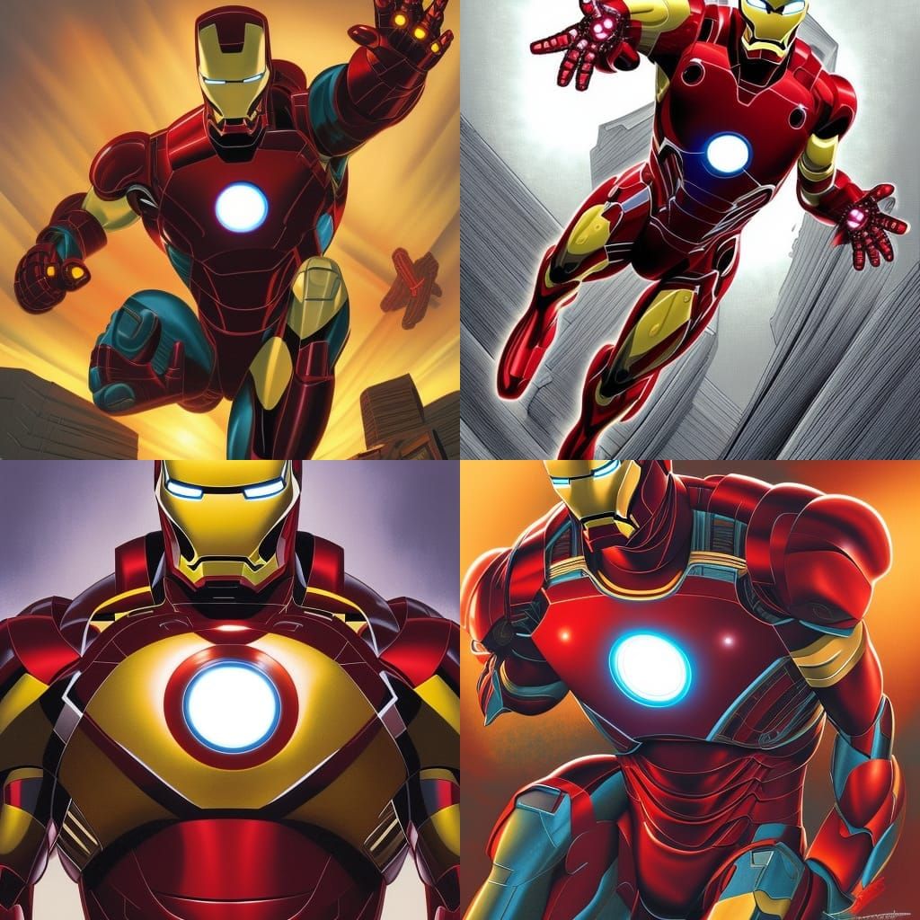 iron man - AI Generated Artwork - NightCafe Creator
