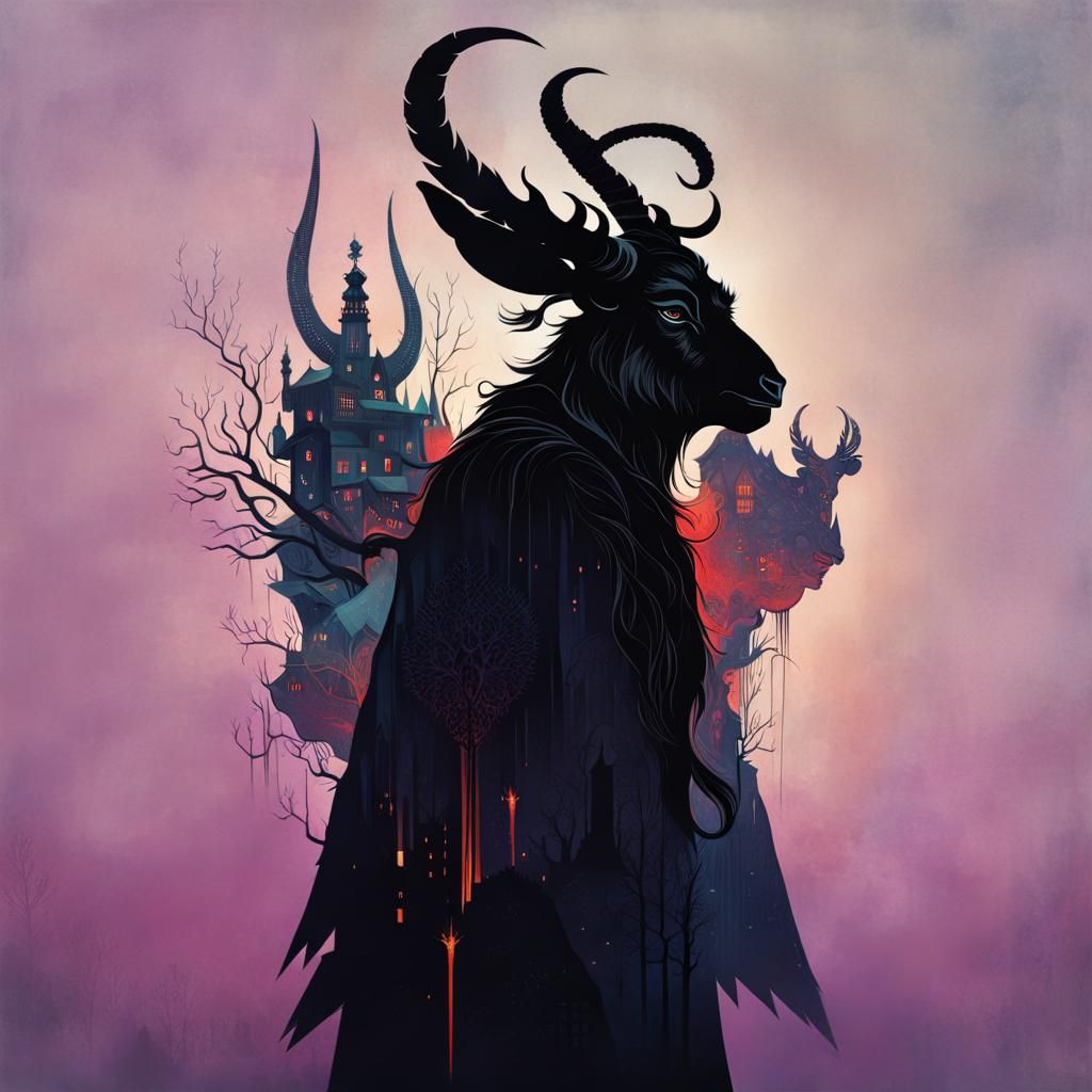 goat-man - AI Generated Artwork - NightCafe Creator