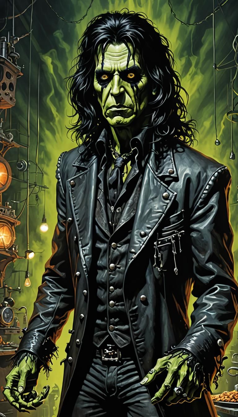 "Feed My Frankenstein" by Alice Cooper. - AI Generated Artwork ...