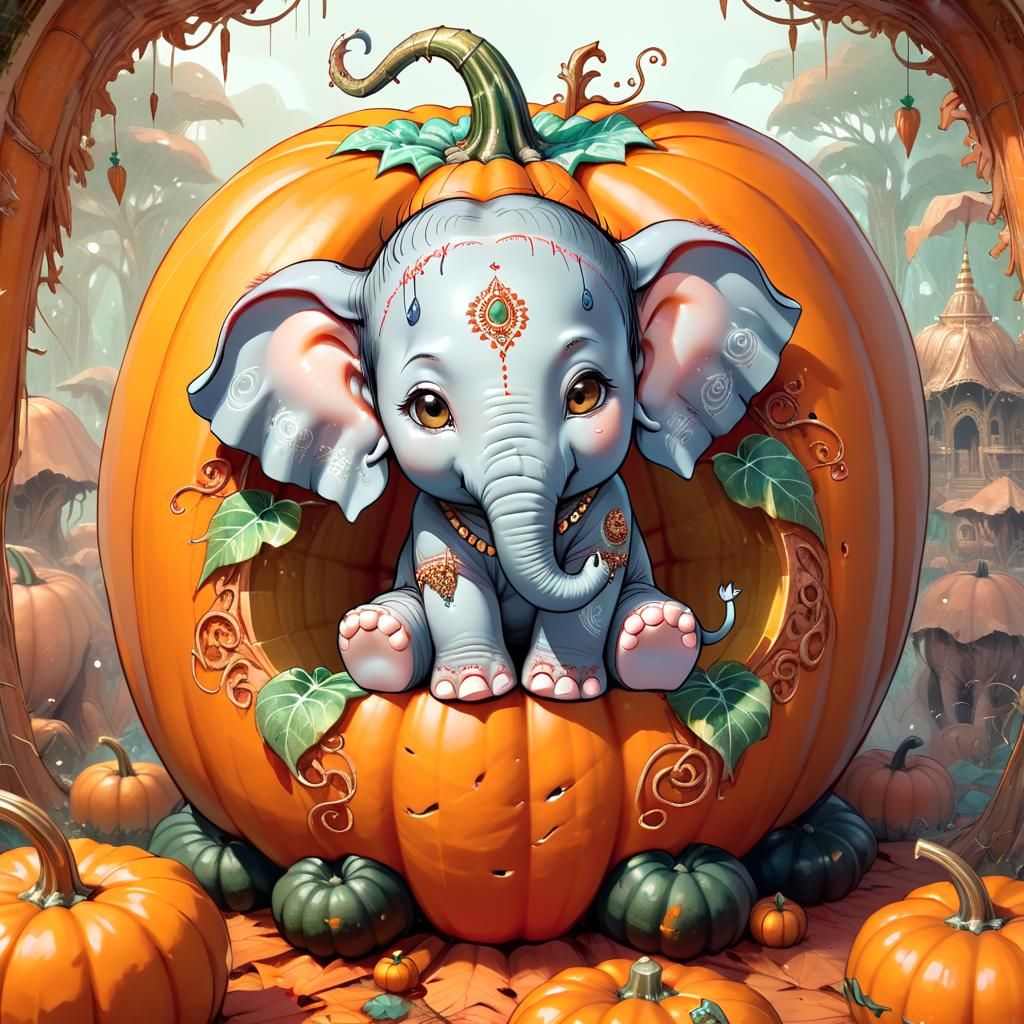 My Own Pumpkin - AI Generated Artwork - NightCafe Creator