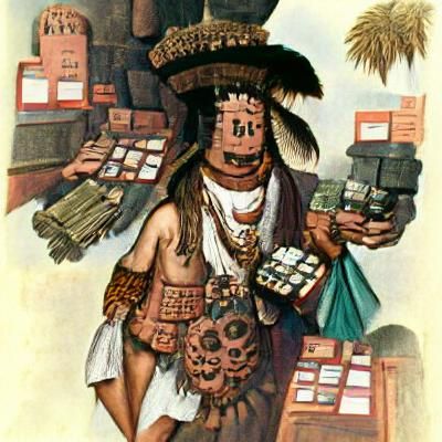 Aztec Merchant (Gunpowder Age) - AI Generated Artwork - NightCafe Creator