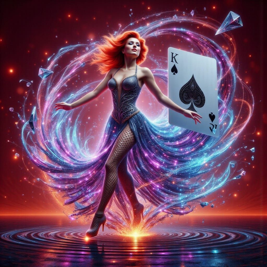 Fiona Challenge Alternate 4 - Sleek Redhead Dancer Emerges f...