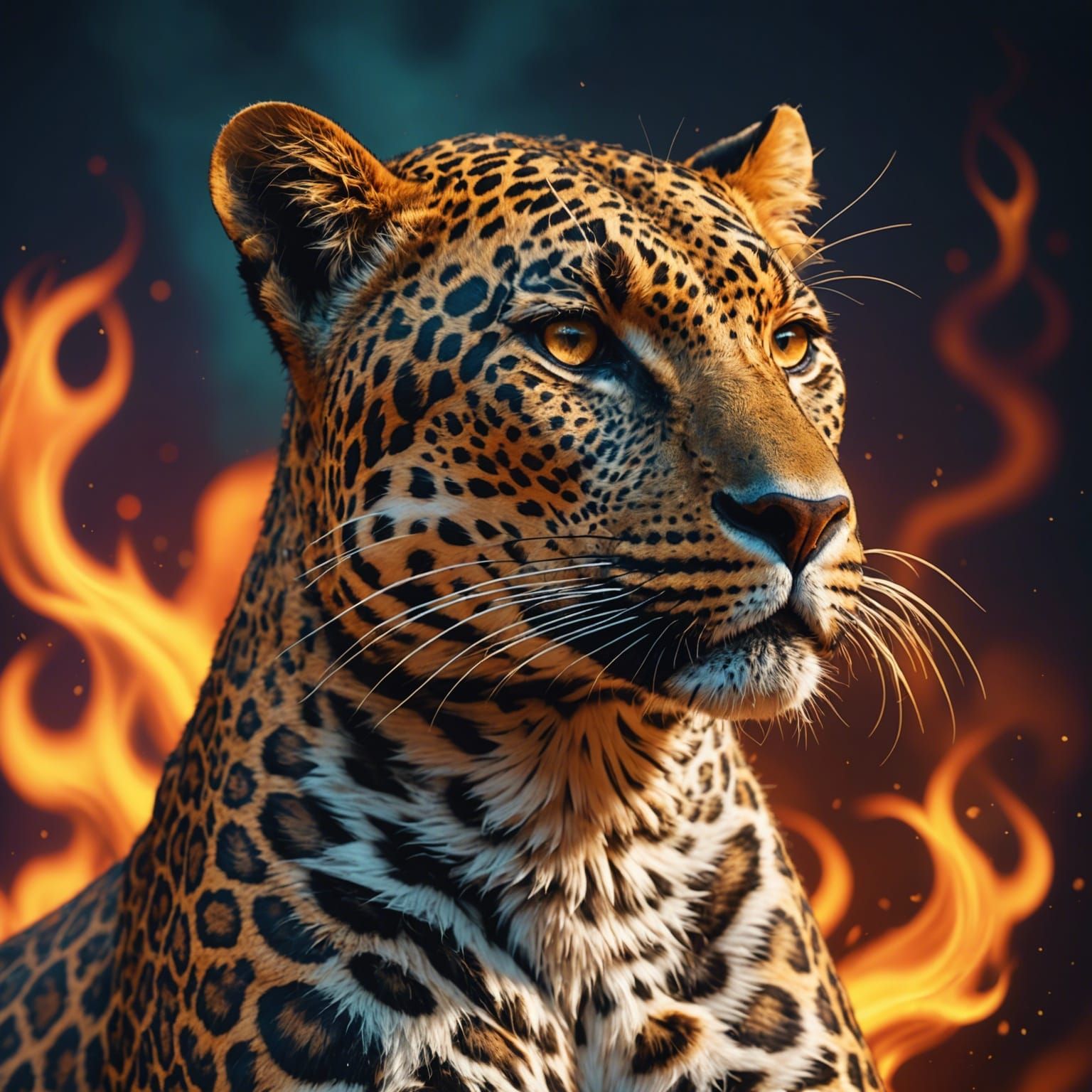 Leopard - AI Generated Artwork - NightCafe Creator