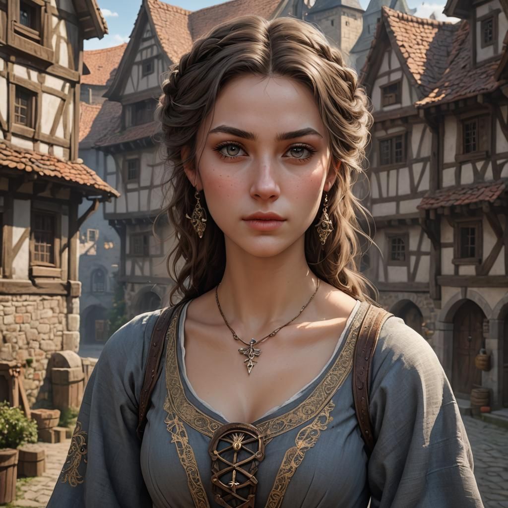 Girl - AI Generated Artwork - NightCafe Creator