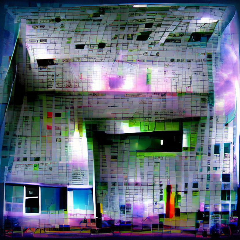Liminal Space Weirdcore Dreamcore building - AI Generated Artwork ...
