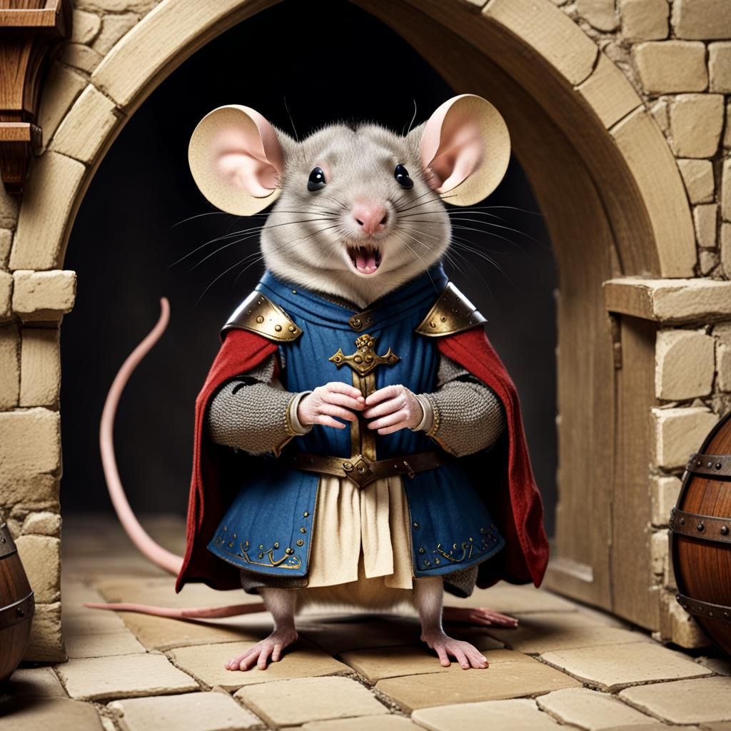 Medieval Mouse - AI Generated Artwork - NightCafe Creator