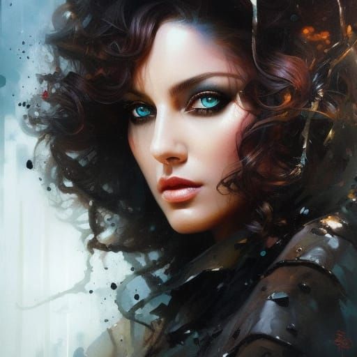 Oil on Canvas - AI Generated Artwork - NightCafe Creator