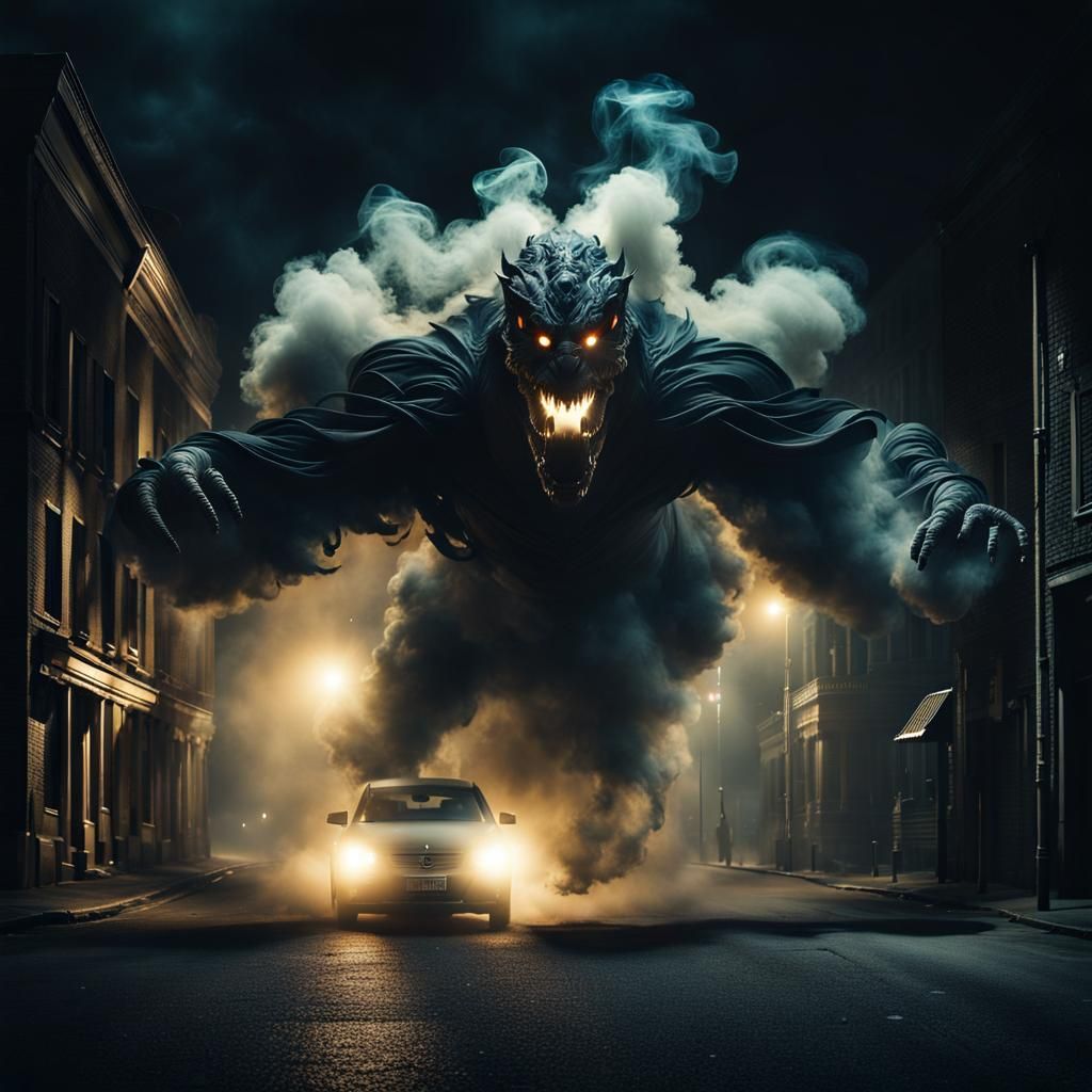 Smoke Monster - AI Generated Artwork - NightCafe Creator