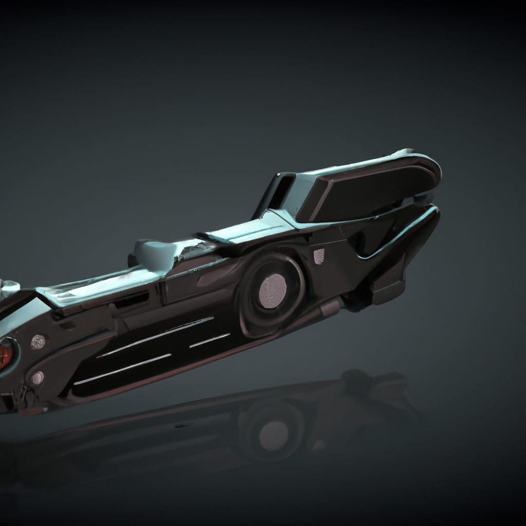 Futuristic Switchblade - AI Generated Artwork - NightCafe Creator