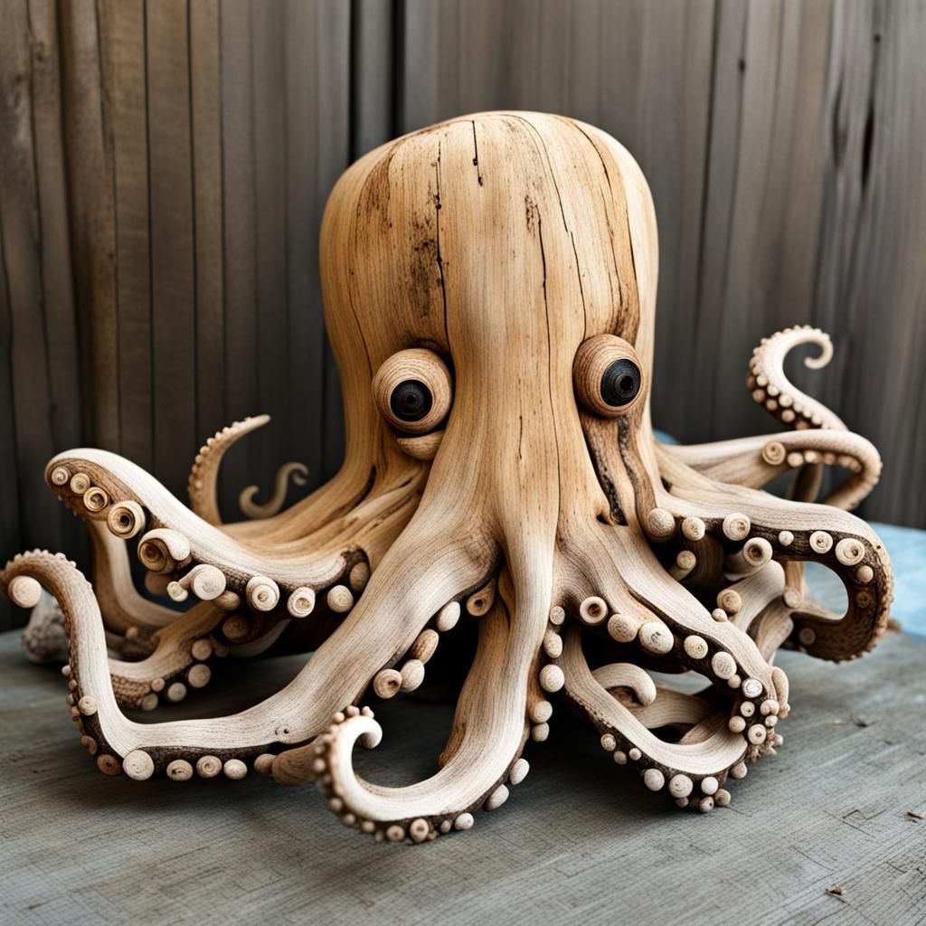 Octopus with a homer Simpson head - AI Generated Artwork - NightCafe ...