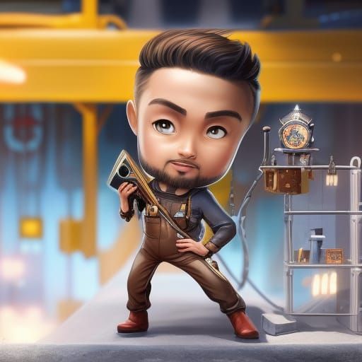 The Engineer - AI Generated Artwork - NightCafe Creator