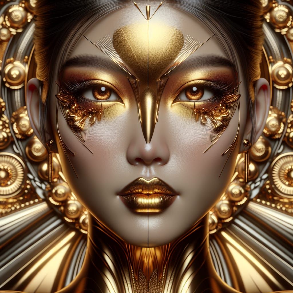 Golden Exotica - AI Generated Artwork - NightCafe Creator