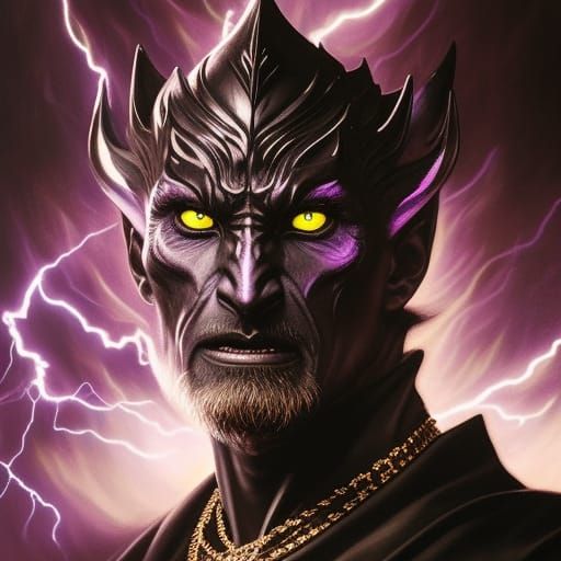 Demonic Wizard Lord - AI Generated Artwork - NightCafe Creator