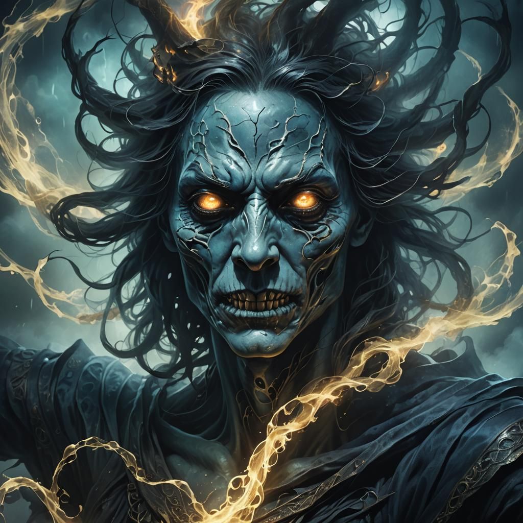 Supernatural creature - Ethereal Gothic Horror Entity