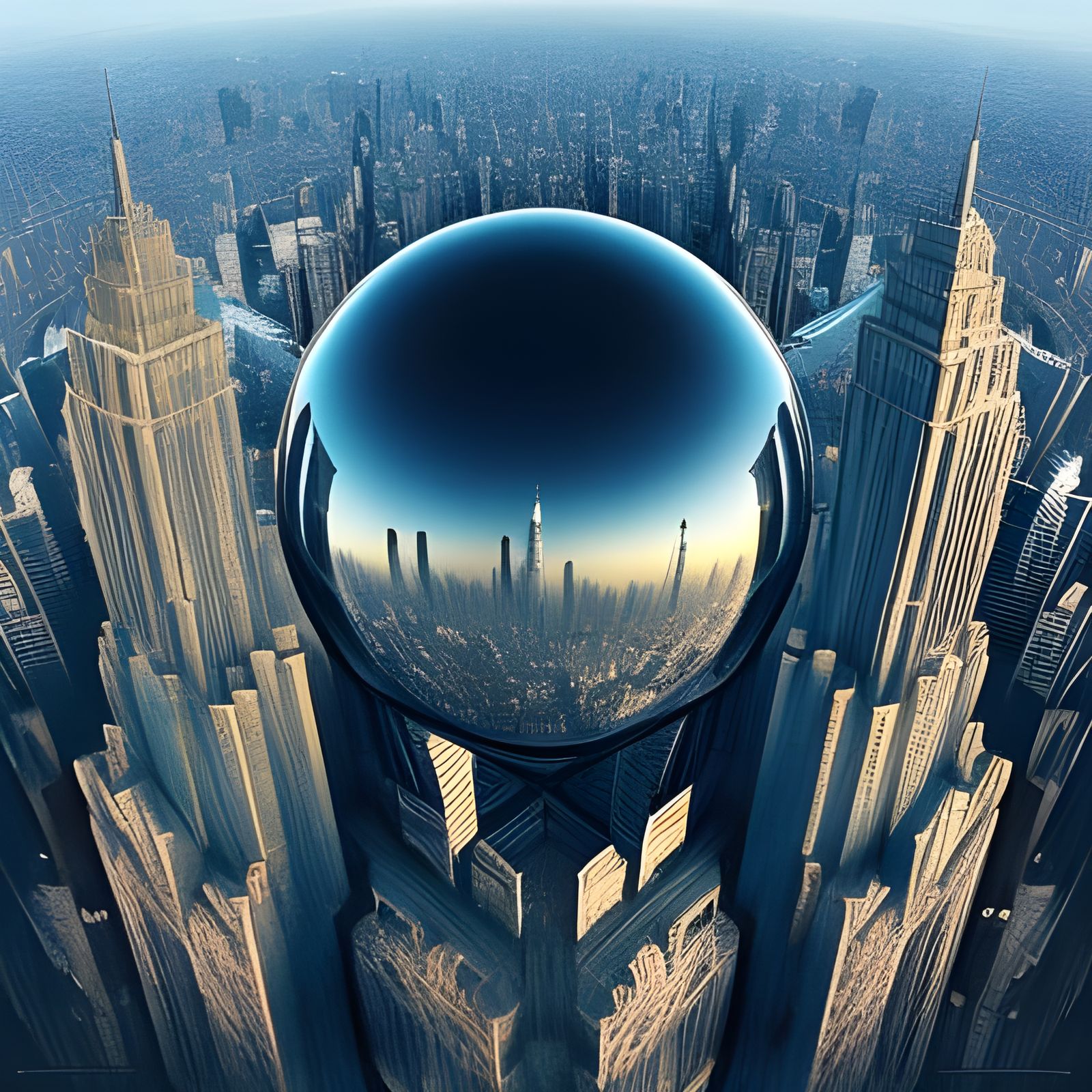 The Orb - AI Generated Artwork - NightCafe Creator