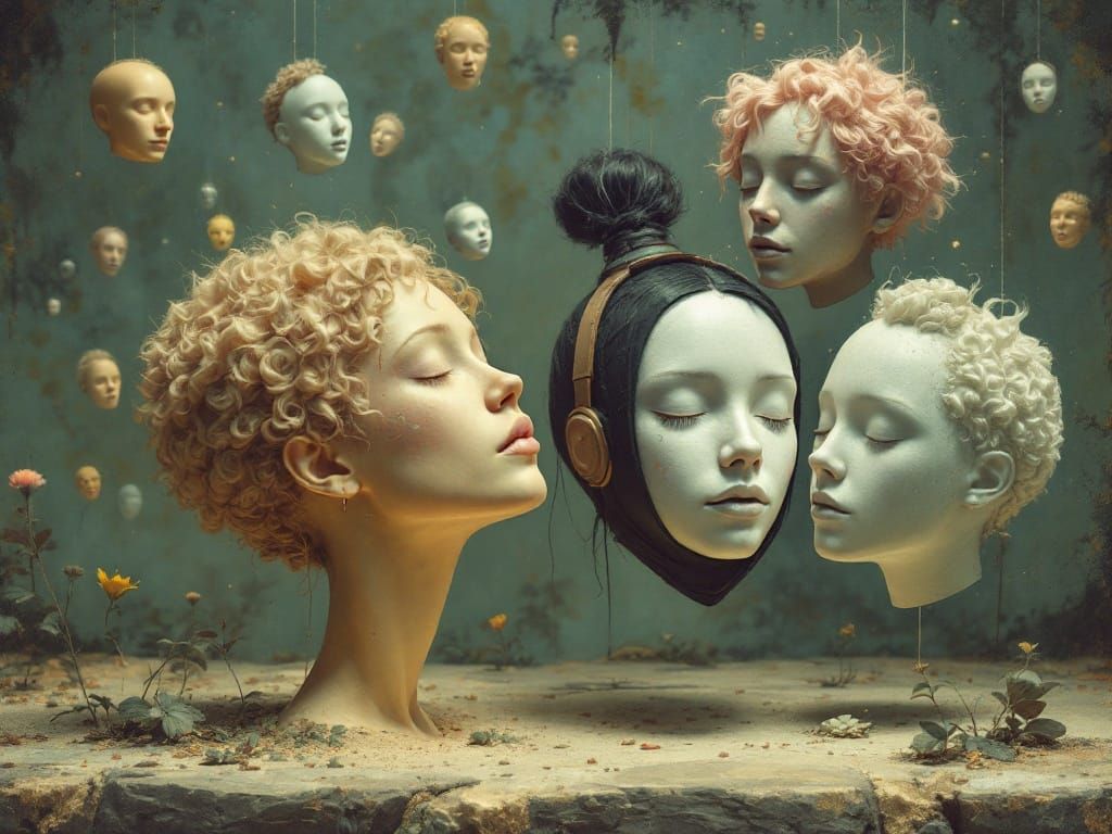 Superfluous Heads for Days You Don't Want to be Yourself