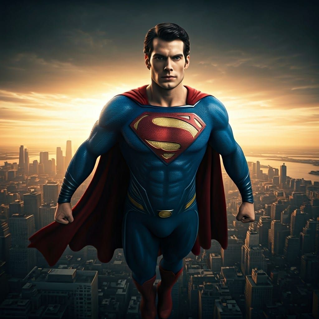 Superman - Superman in Epic DC Comics Pose