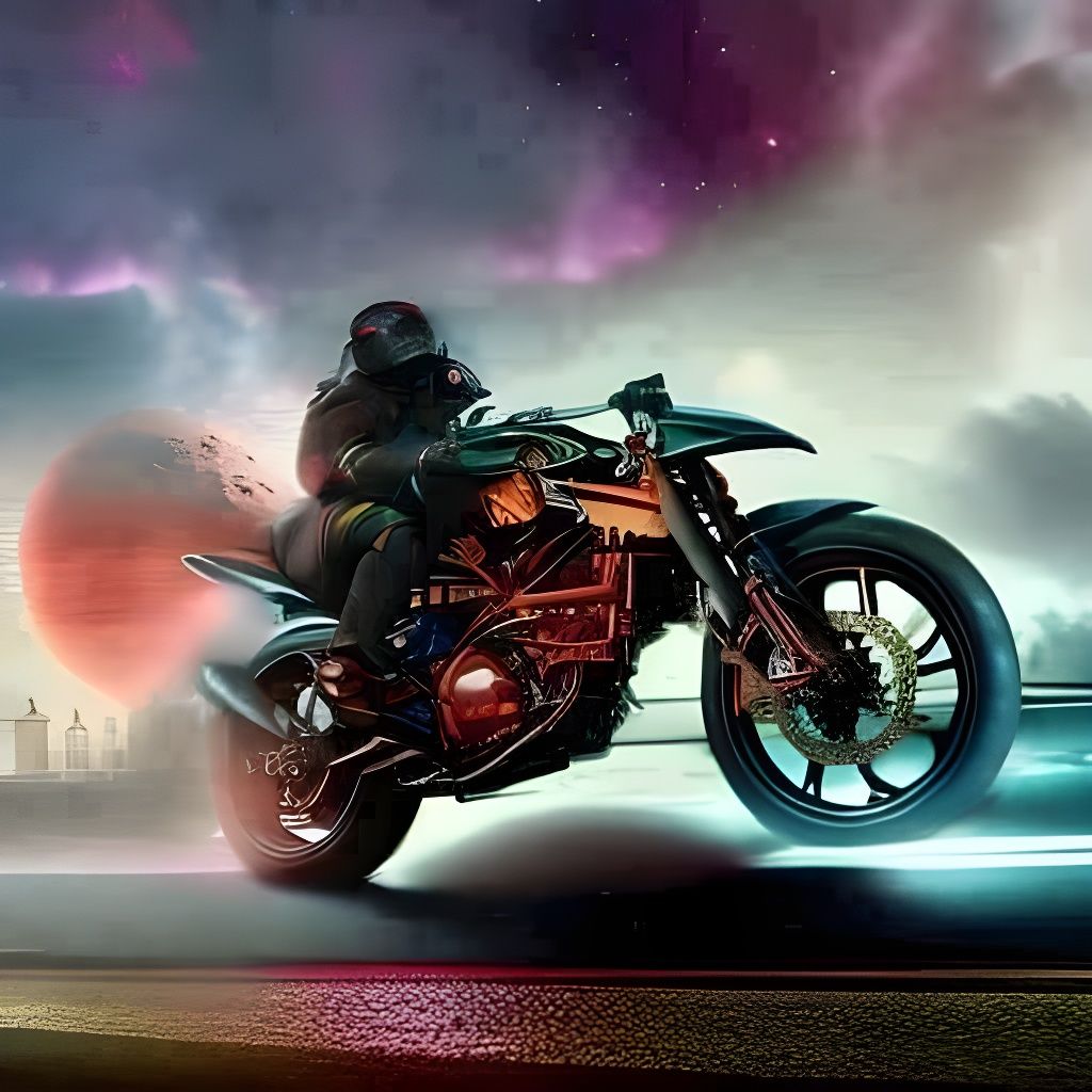 Dark Rider - AI Generated Artwork - NightCafe Creator