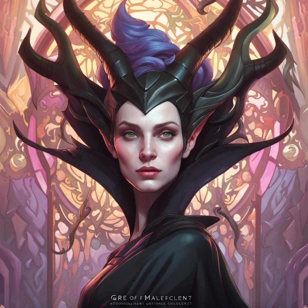 Maleficent - AI Generated Artwork - NightCafe Creator