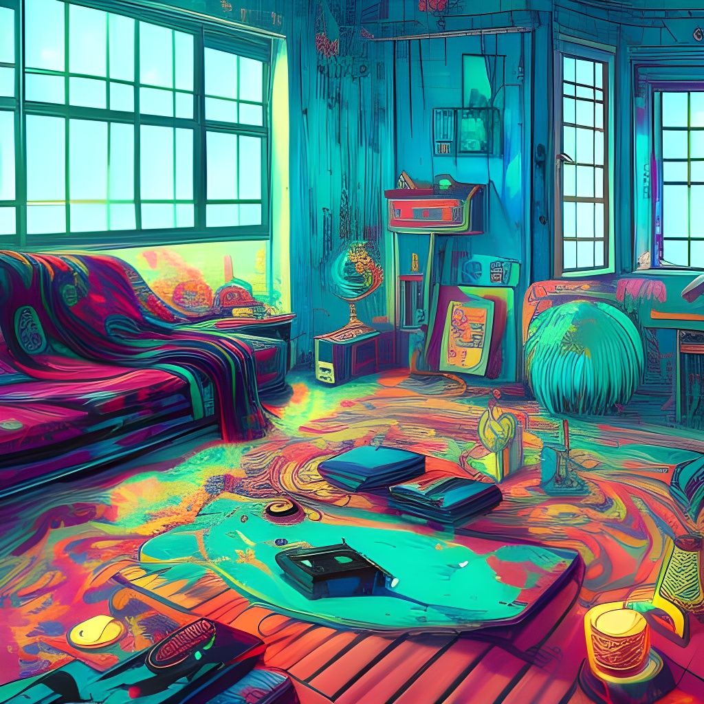 Psychedelics - AI Generated Artwork - NightCafe Creator