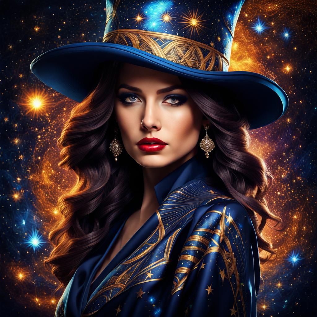 Beautiful Magician - AI Generated Artwork - NightCafe Creator