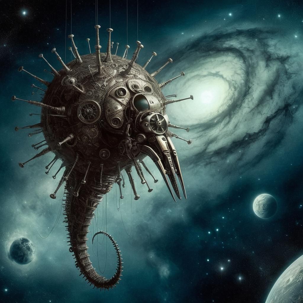 Alien Probe - AI Generated Artwork - NightCafe Creator