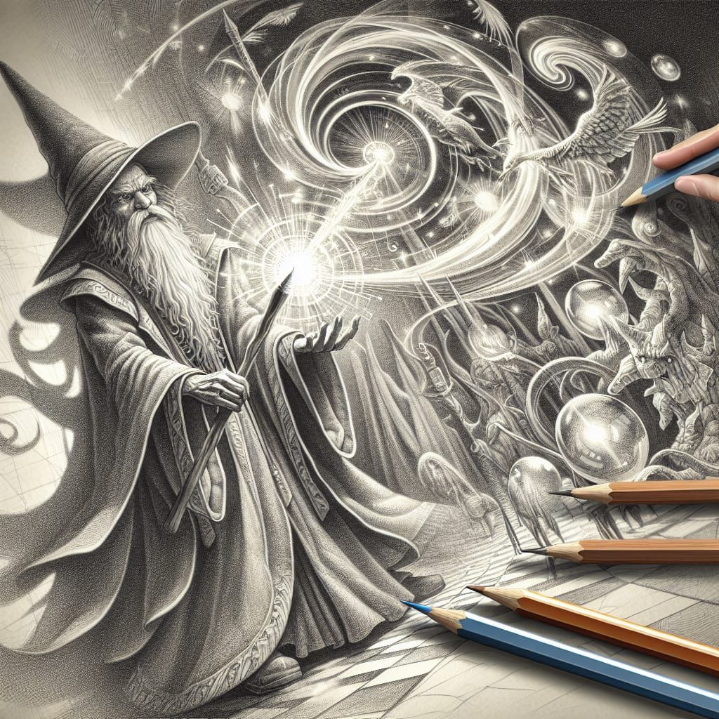 Grumpy Wizard - AI Generated Artwork - NightCafe Creator