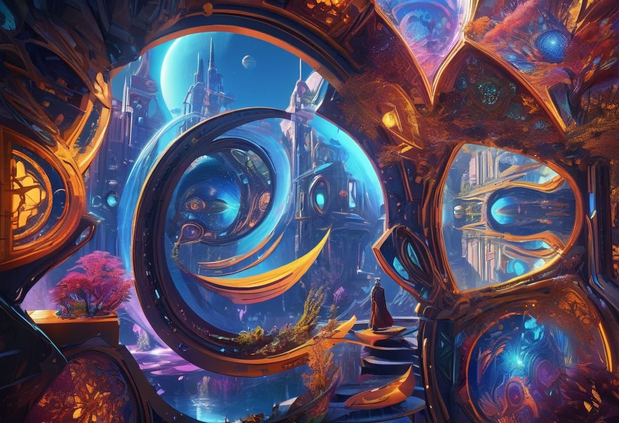 Flowing realities, illusions movie - Surreal Dreamscapes of ...