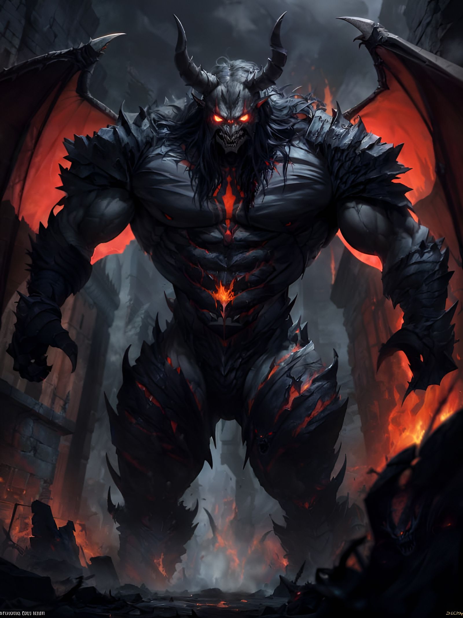 DND Series Nr 24 : Balor - AI Generated Artwork - NightCafe Creator