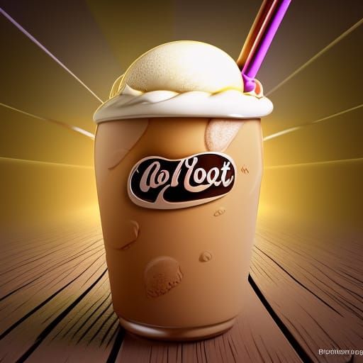 ice Cream Root Beer Float - AI Generated Artwork - NightCafe Creator