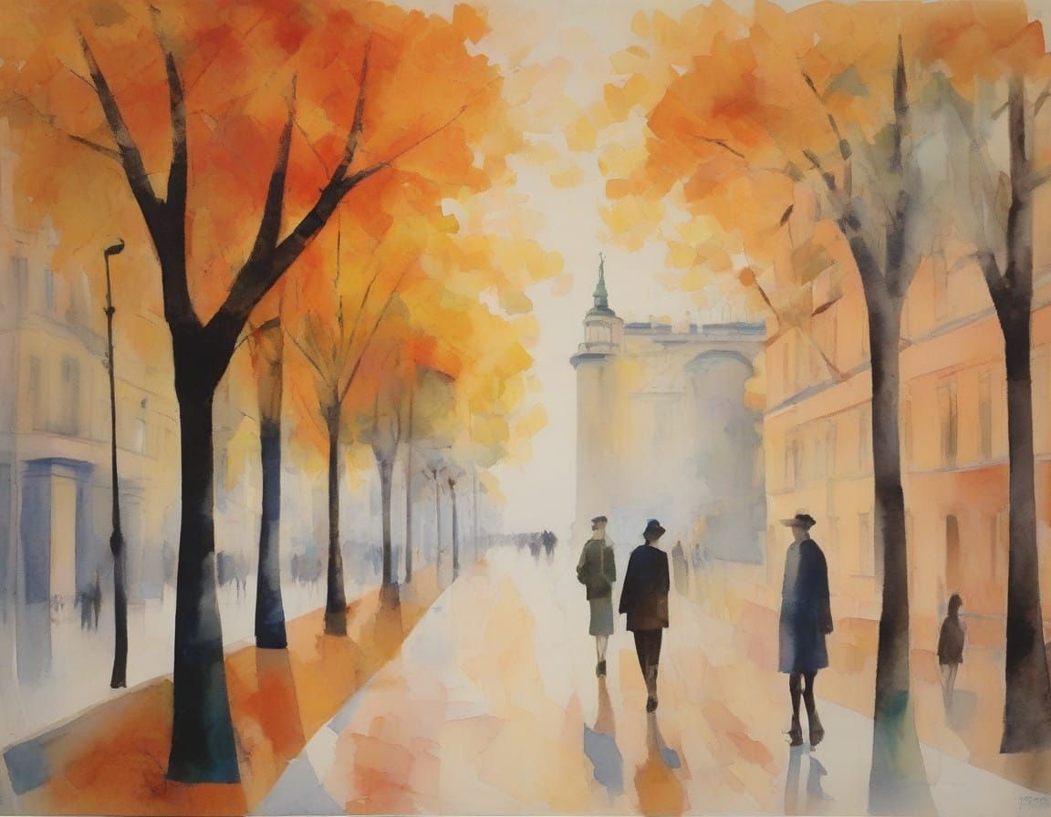 Watercolour stroll - Watercolour stroll