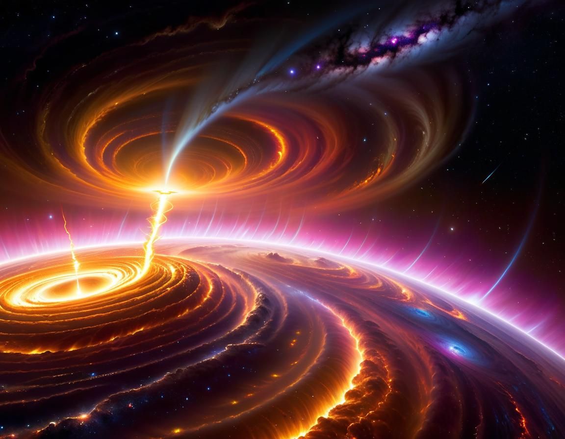 Solar Flares - AI Generated Artwork - NightCafe Creator