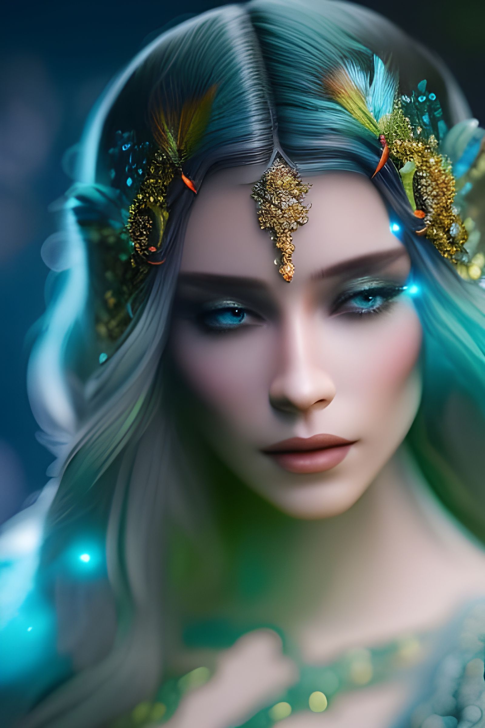 Blue - AI Generated Artwork - NightCafe Creator