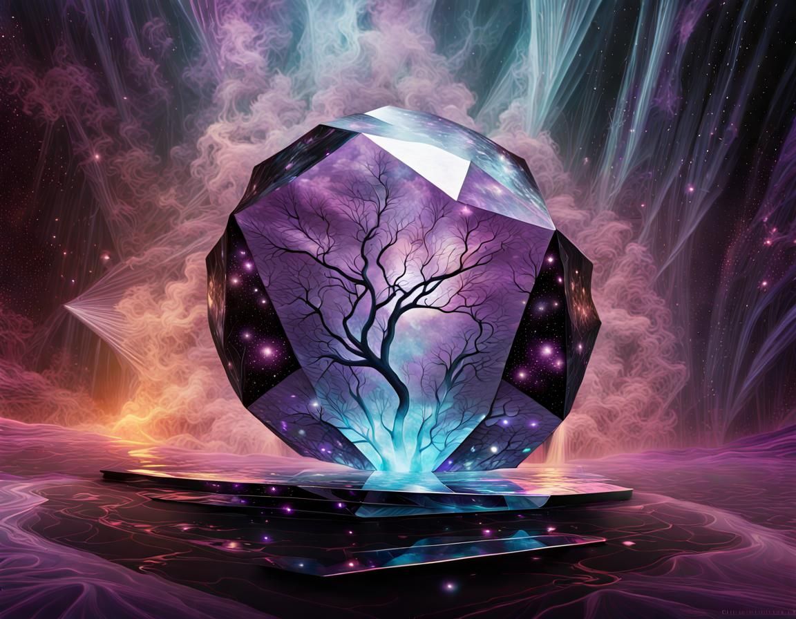 Storm Crystal - AI Generated Artwork - NightCafe Creator